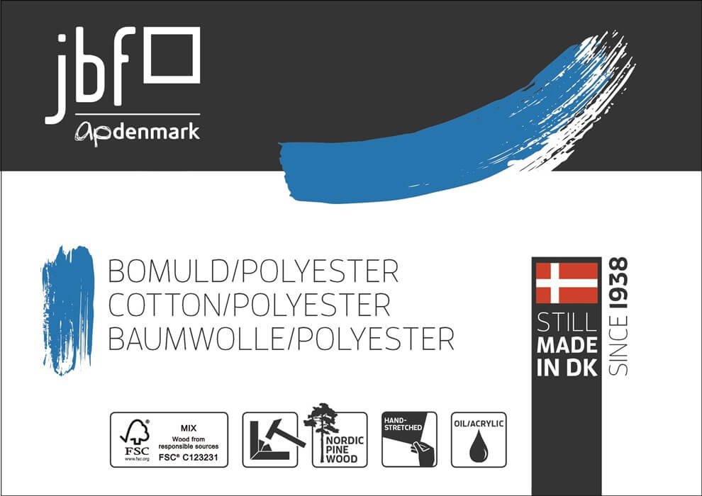 Malerlærred i bomuld/polyester - Kunstnershop.dk
